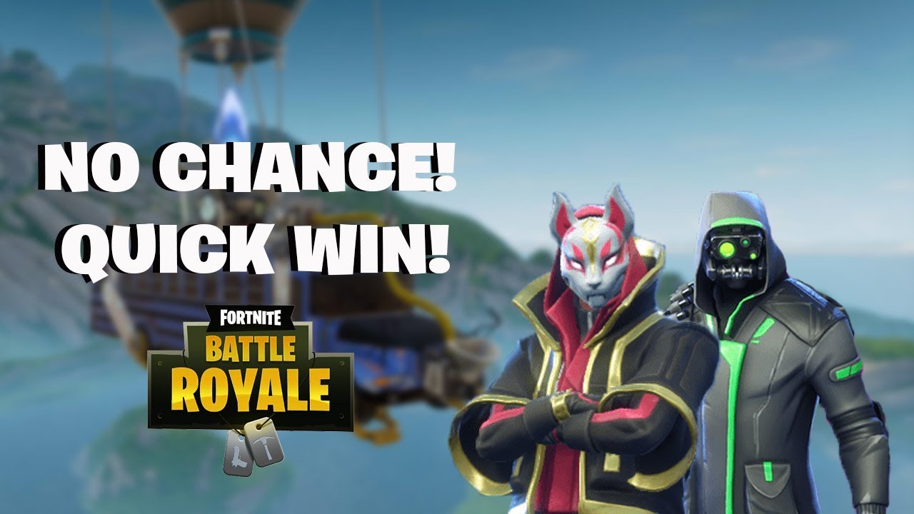 No Chance! Quick Win! - Fortnite Battle Royale Gameplay! - YouTube