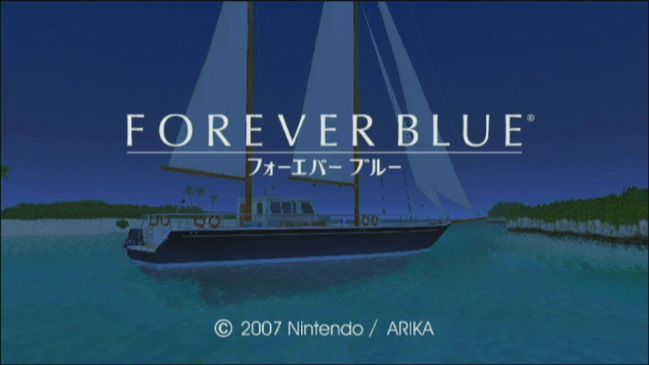 【Wii】「FOREVER BLUE フォーエバーブルー」をちょっとだけ遊ぶ - YouTube