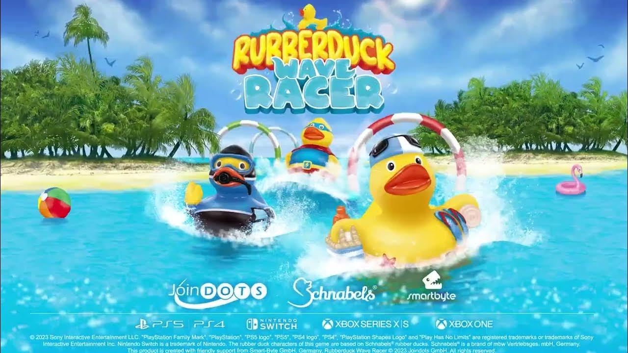 Rubberduck Wave Racer • Teaser 4K Trailer • PS5 XSX PS4 Xbox One Switch ...