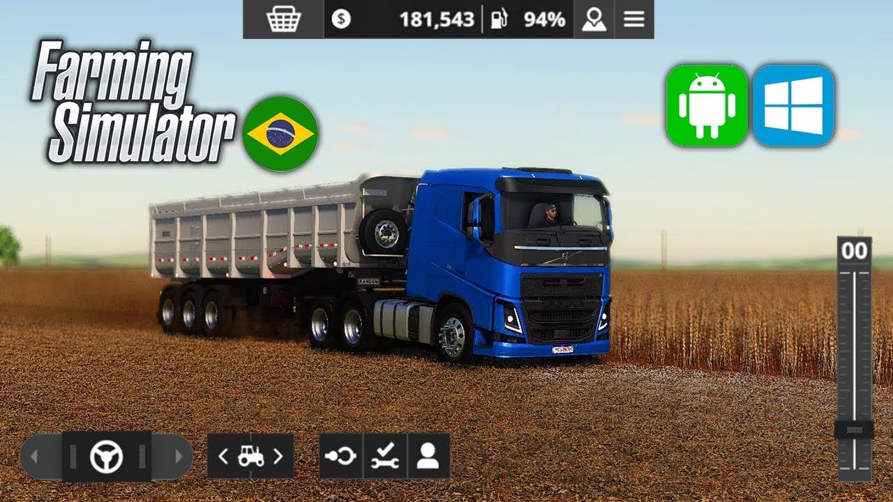 Lançamento em 2020! Novo Farming Simulator Brasileiro para Celular e PC ...