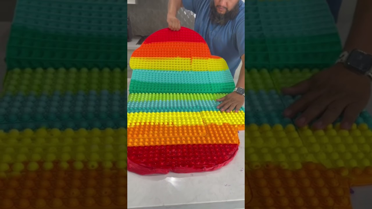 Worlds Largest Slime POP IT #shorts - YouTube