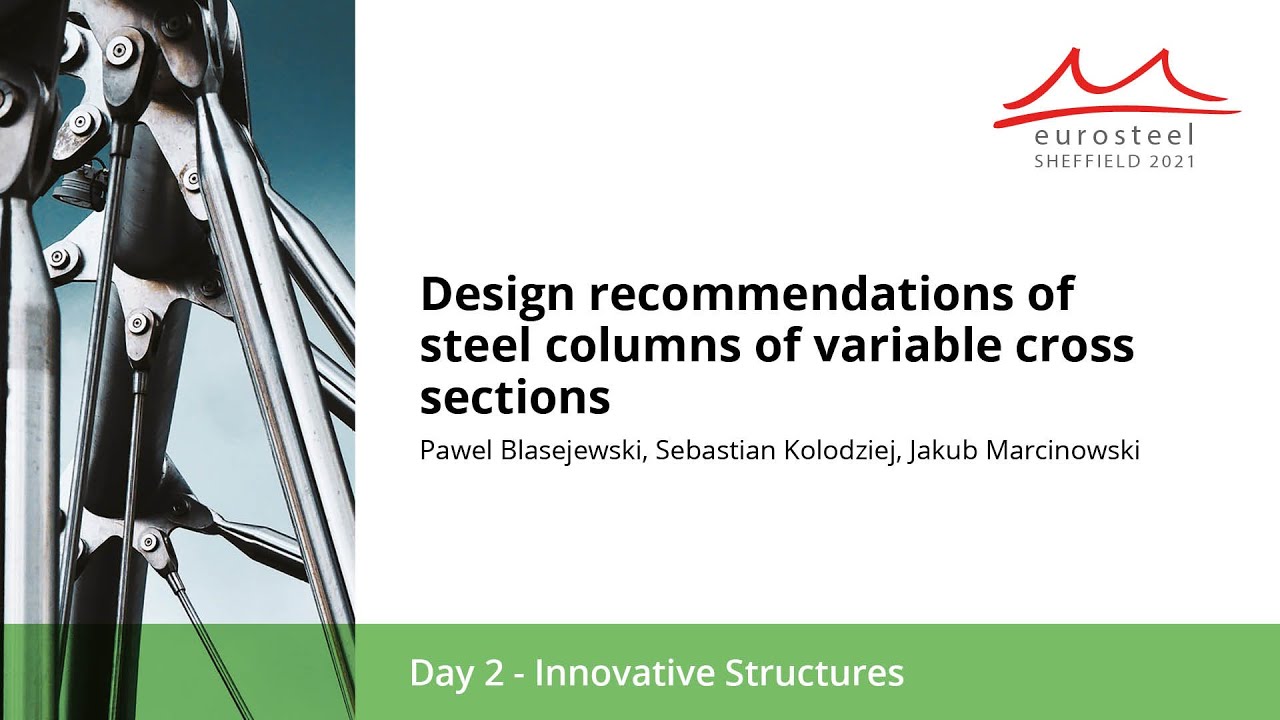 Design recommendations of steel columns of variable cross sections ...