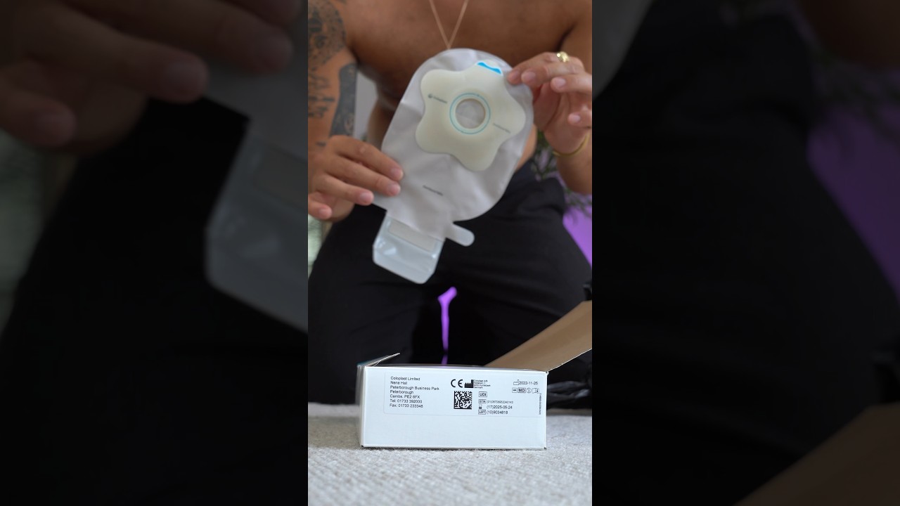 Join me for a ostomy bag change.. - YouTube