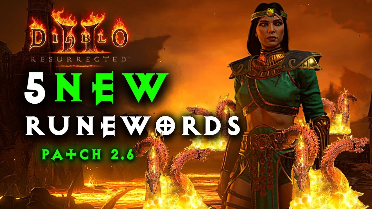 D2R New Ladder Rune words - Diablo 2 Resurrected - YouTube