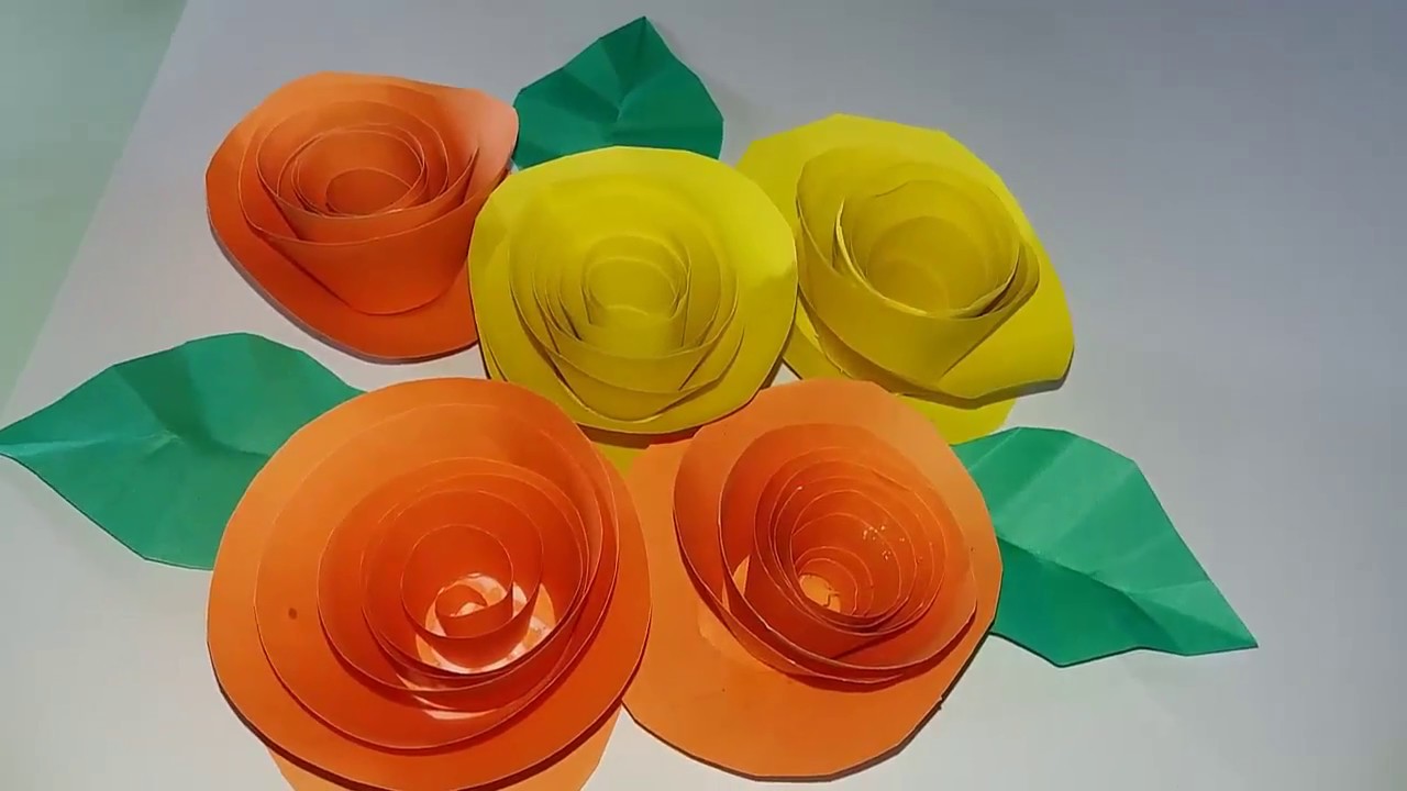 DIY How To Make Rolled Paper Roses Easy And Short cut Way YouTube diy-how-to-make-rolled-paper-roses-easy-and-short-cut-way-youtube