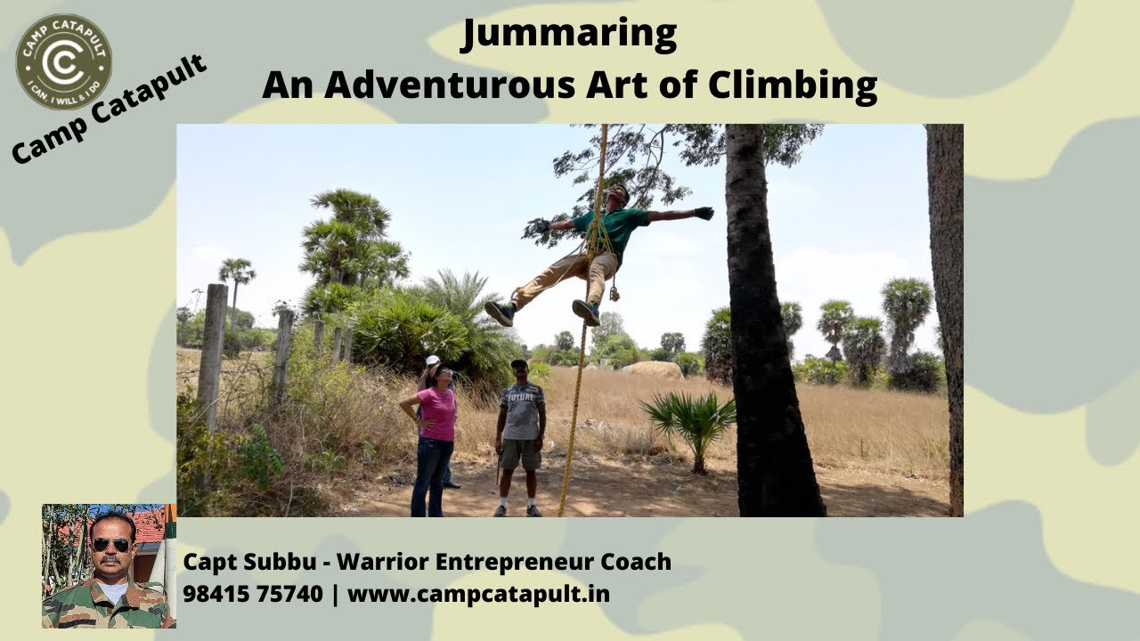 Jummaring - An Adventurous Art of Climbing - YouTube