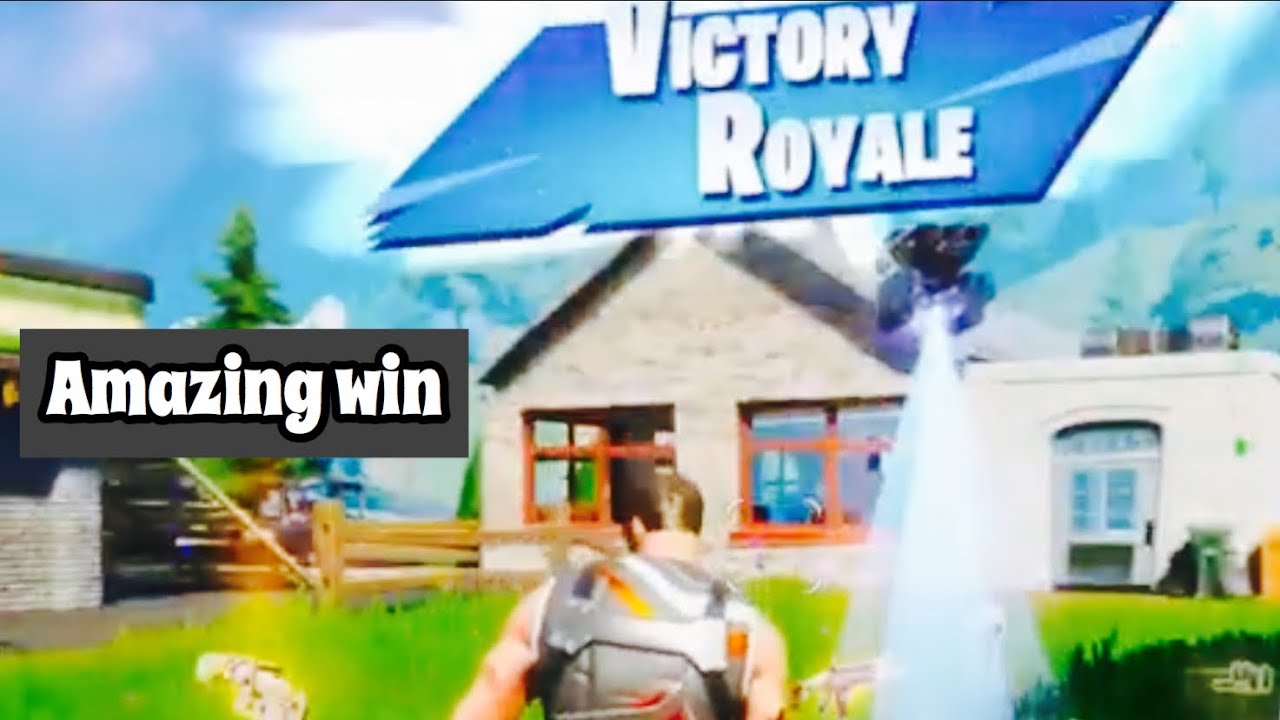 Fortnite| Amazing win - YouTube
