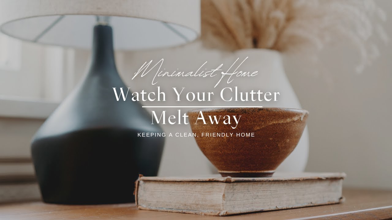 5 TIPS FOR A CLEAN, TIDY HOME | Easy ways to simplify - YouTube