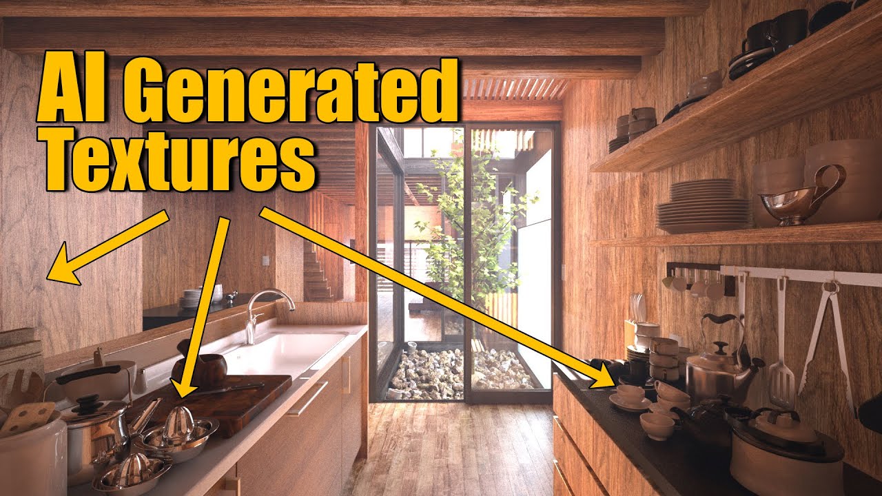 This AI Can Generate Any 4k Textures From Your Command For V-Ray 3dsmax ...