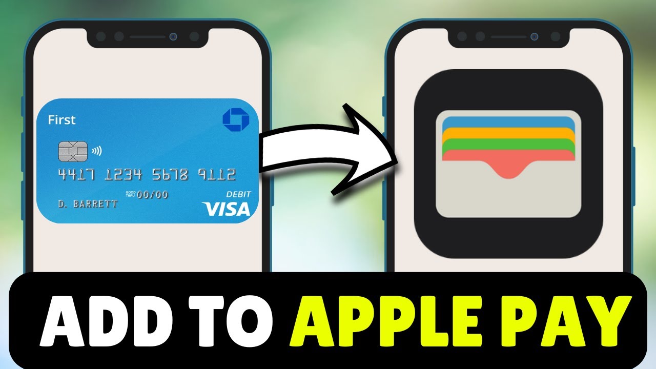 How To Add Chase First Card To Apple Pay (2026) - Full Guide - YouTube