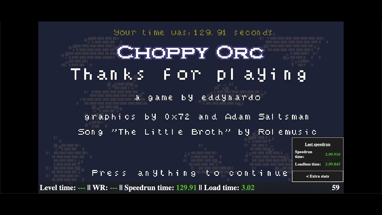 Choppy Orc 2:09 Speedrun - YouTube