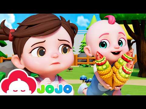 Sharing Is Caring - Sharing Ice Cream Song - Healthy Habits | Baby JoJo Nursery Rhymes & Kids Songs