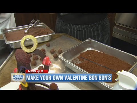 Just in time for Valentine's Day, make your own bon bons! - YouTube