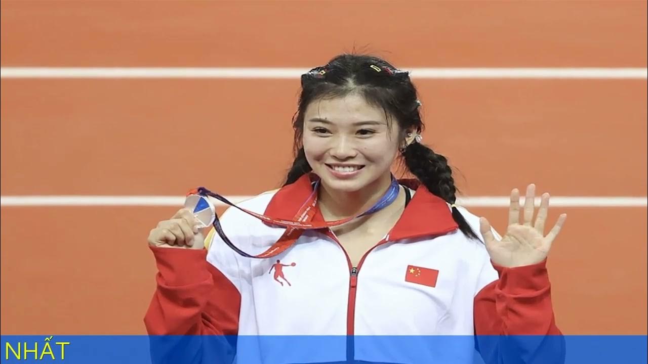 Nhan sắc 'nữ thần điền kinh' cá tính của Trung Quốc - YouTube