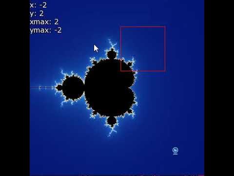 Zooming in Mandelbrot Set - YouTube