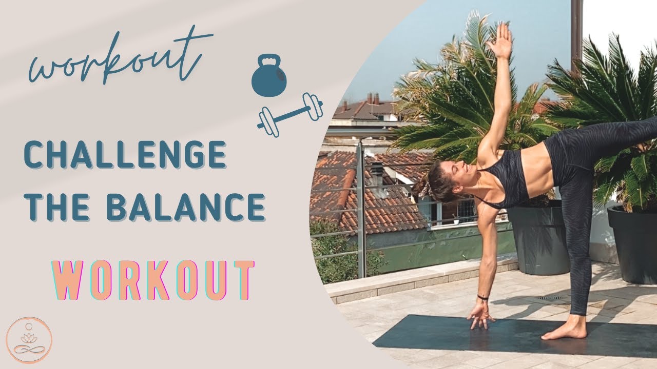 Challenge your balance workout || full body burner - YouTube