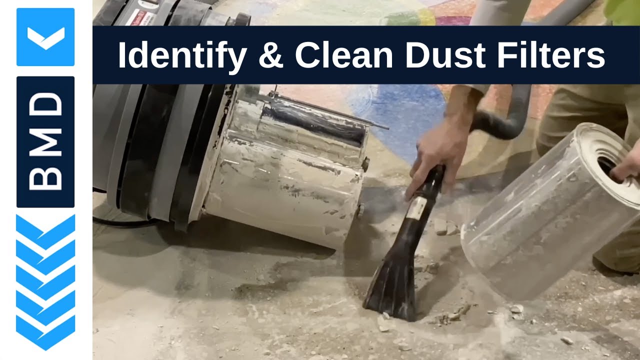 How to Identify & Clean Dirty Dust Collection Filters - YouTube