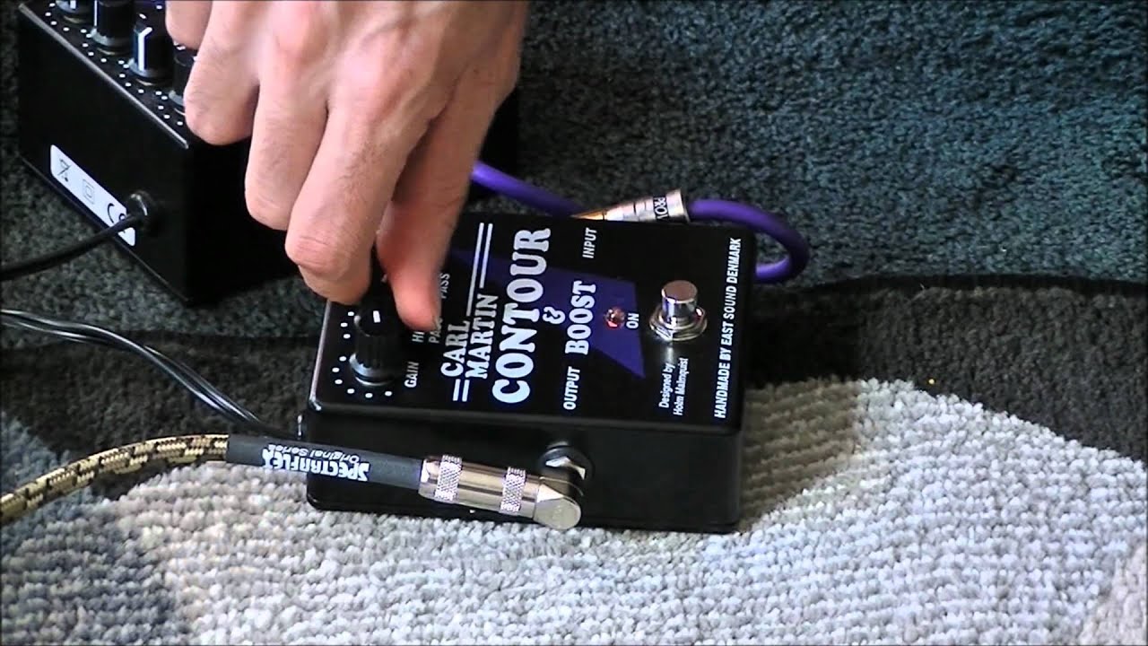 Yogi Lonich Demonstrating Carl Martin Contour & Boost - YouTube