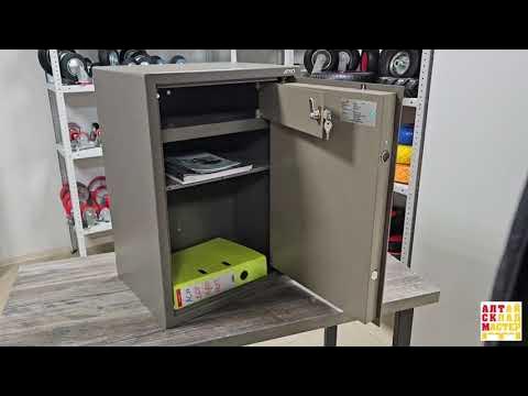 Мебельный сейф AIKO TM 63T | АлтайСкладМастер | металлическая мебель, сейфы - YouTube