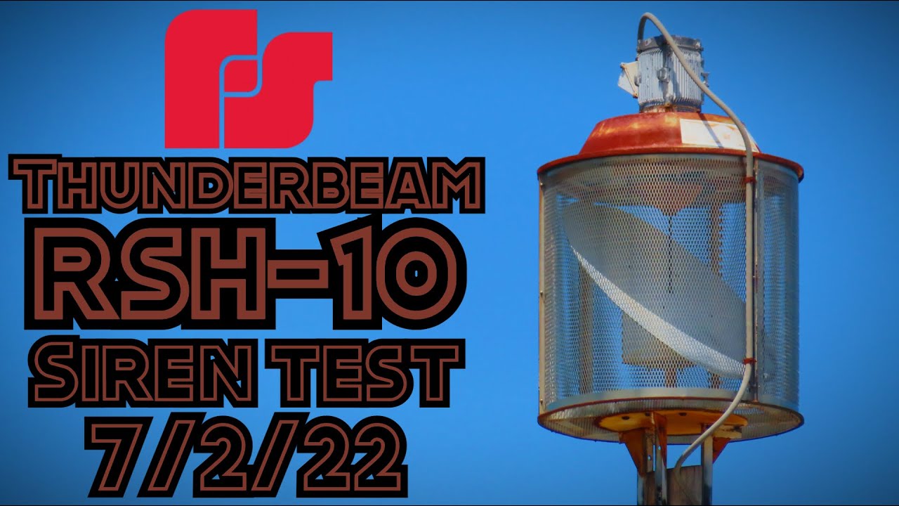 FS RSH-10 Siren Test - Alert - Fremont, OH - YouTube