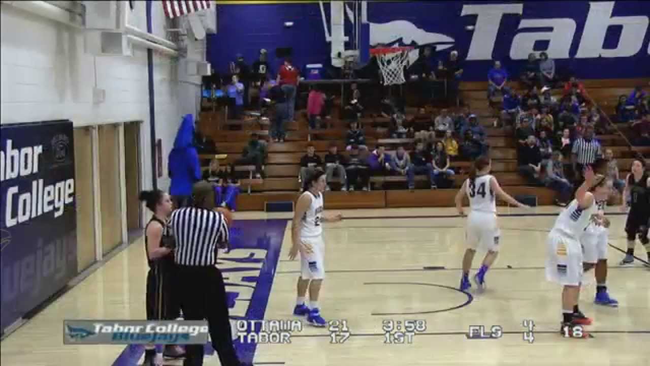 TABOR WOMEN'S BASKETBALL vs OTTAWA - YouTube