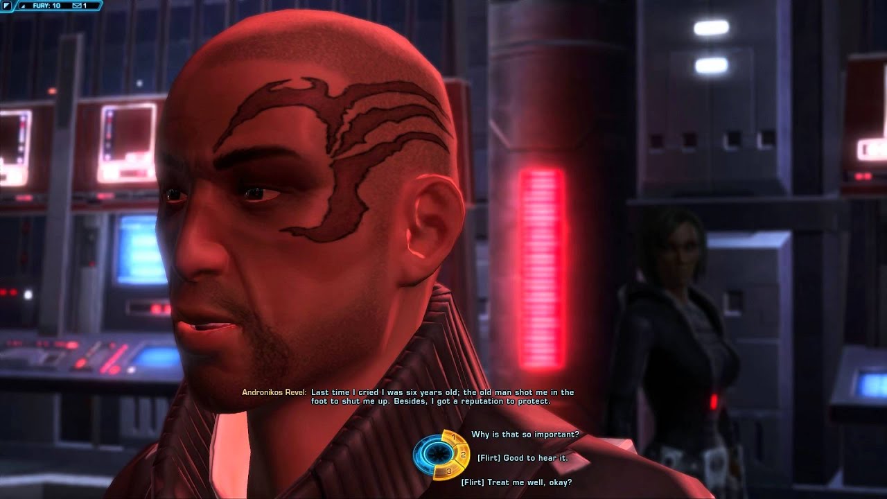 swtor: Andronikos has some rules (romance part 5) - YouTube