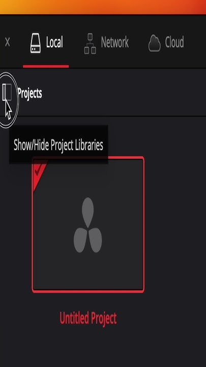 Database Davinci Resolve Tamil Creating Database - YouTube