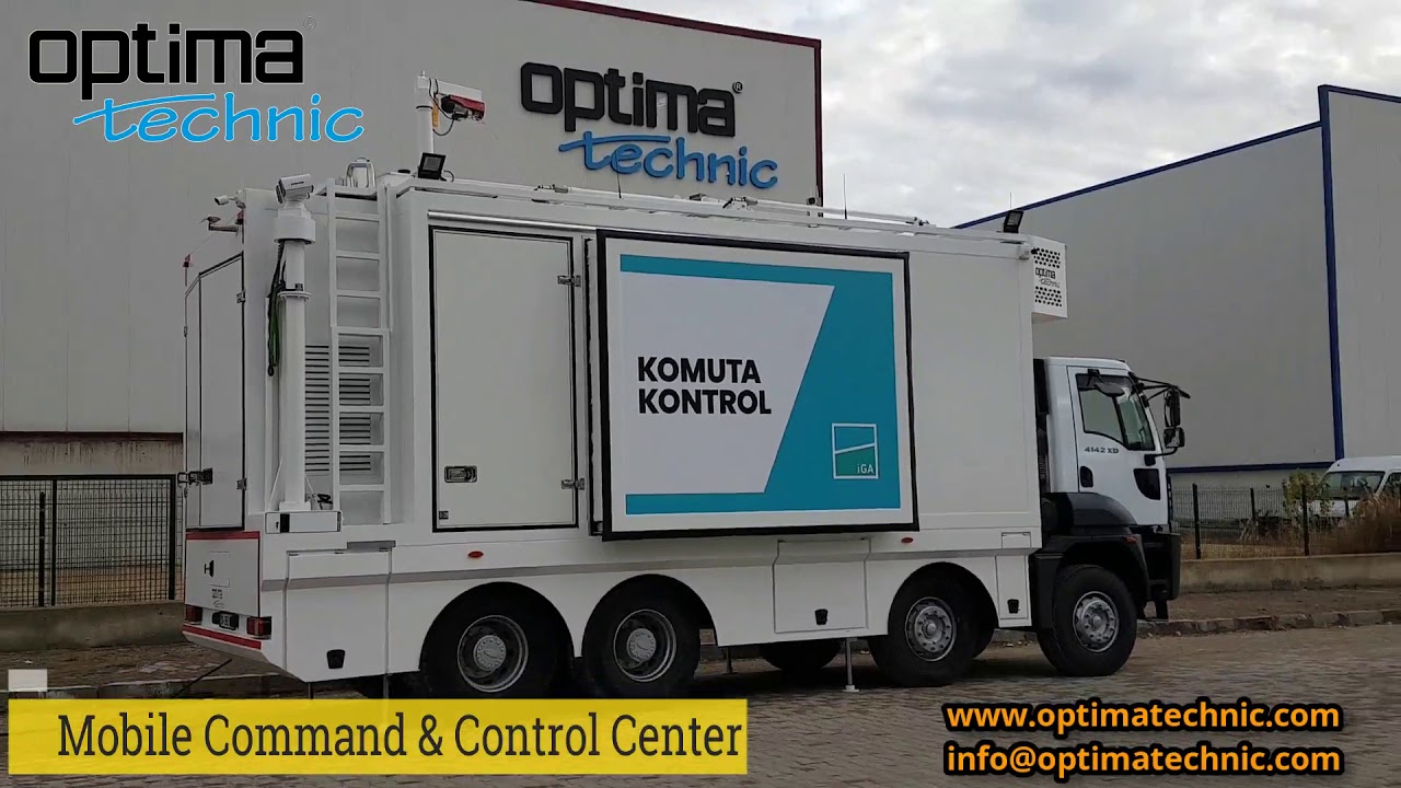 Optima Technic Mobile Command Centers - Mobil Komuta Kontrol Merkezi - YouTube