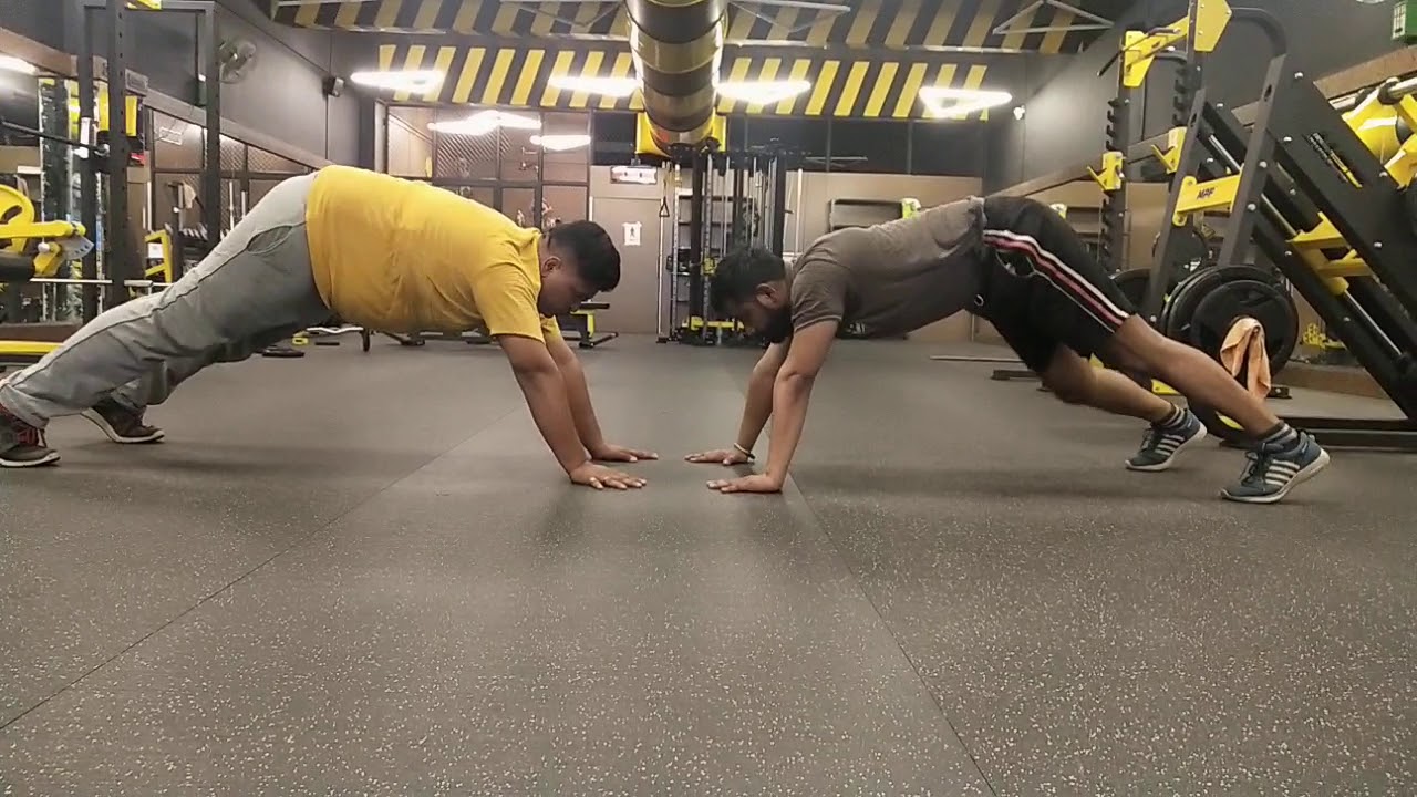 My PT clients clap plank - YouTube