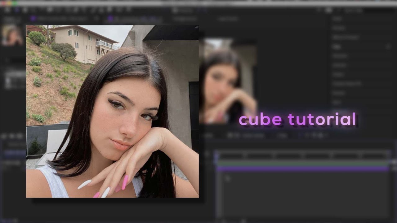 cube without element 3d | AE TUTORIAL - YouTube