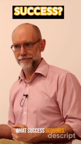 Success! What being successful requires - YouTube