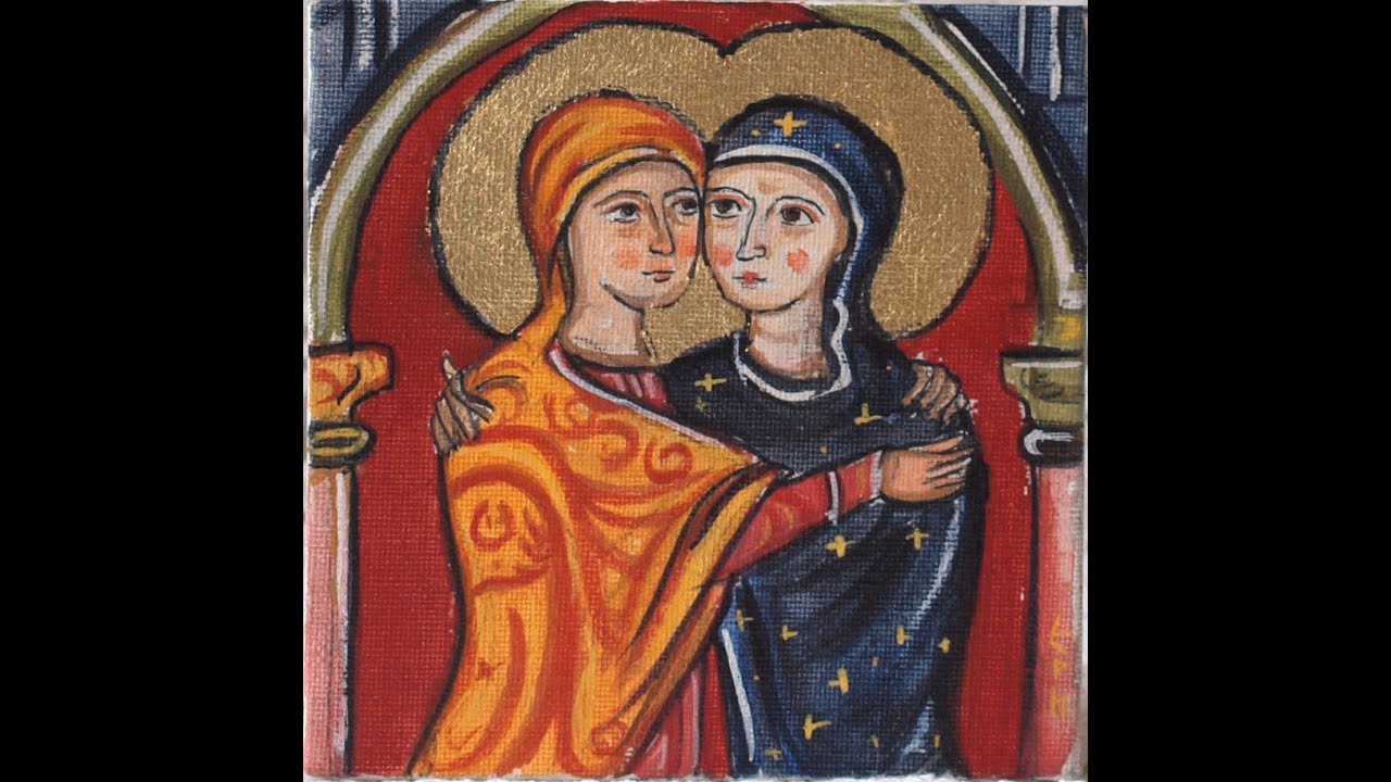 CANTO: BENEDETTA SEI TU, MARIA (Lc. 1, 42-44) - YouTube