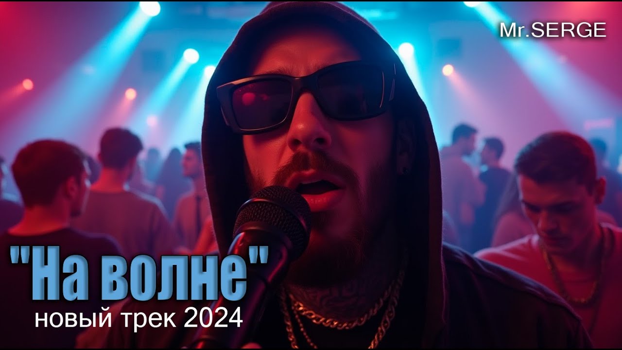 🔥Новый Танцевальный рэп-хит "На волне" 2024🔥 / автор Mr.SERGE 😎😎🎶🔥🔥🔥 ...