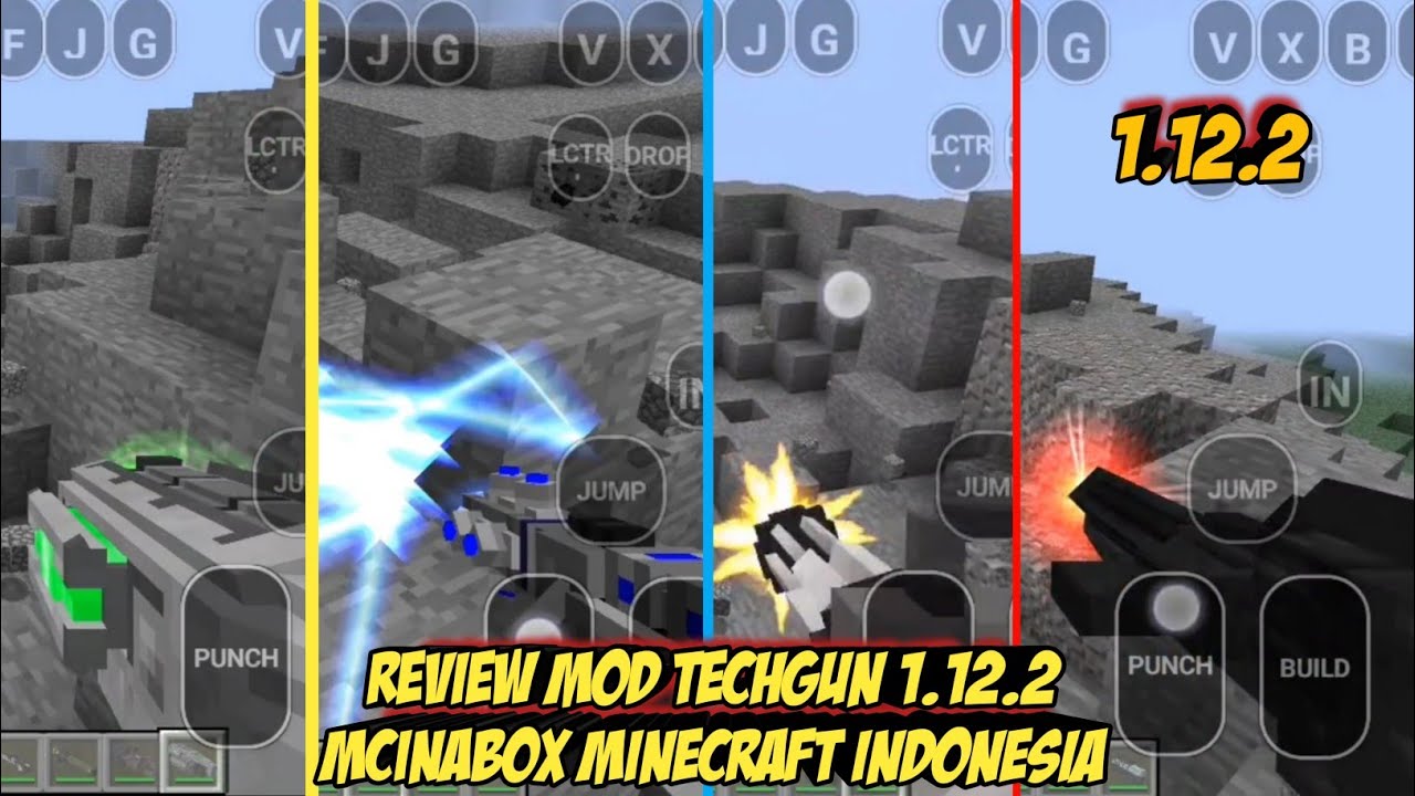 Review Mod TechGun v1.12.2 Mcinabox Minecraft Indonesia - YouTube