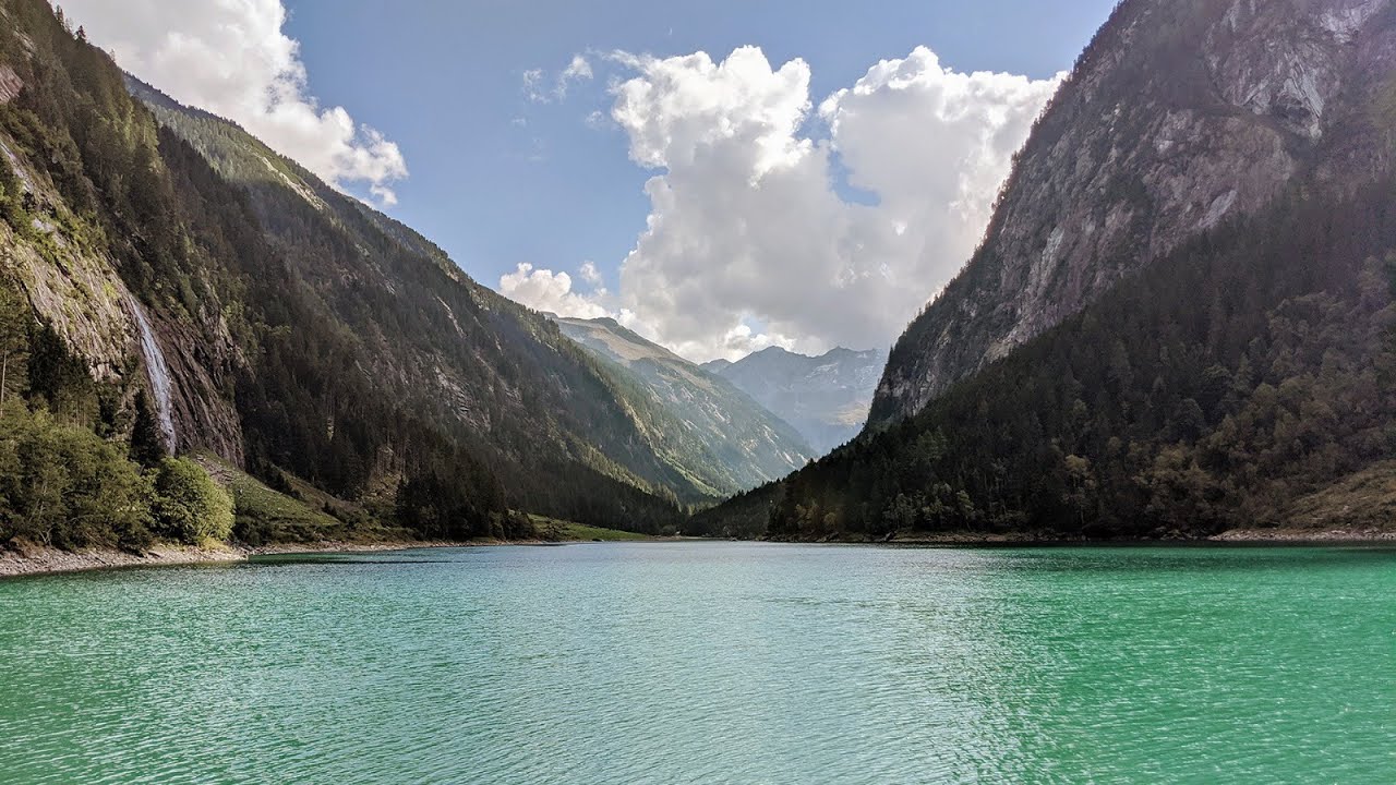 Speicher Stillup Stausee, Austria | DJI Mavic Mini Drone Shots ...