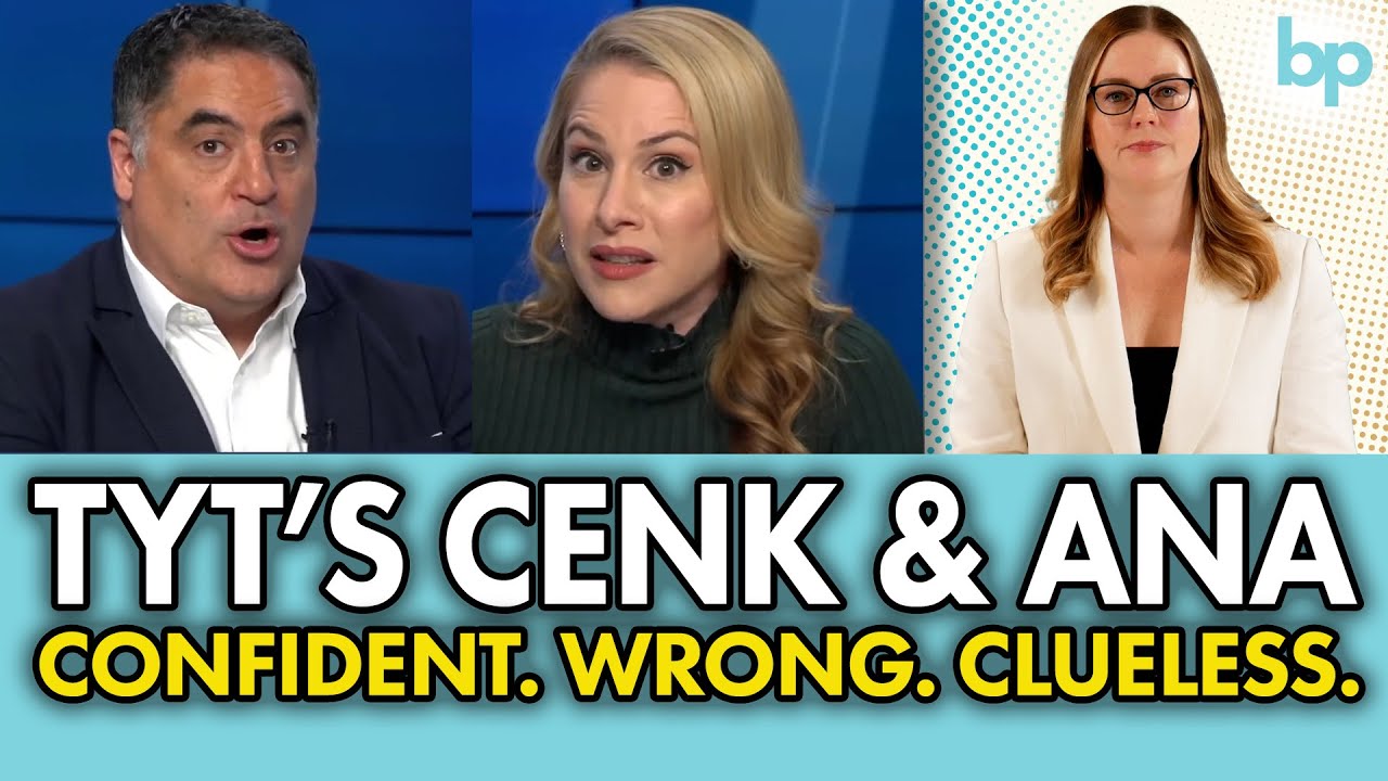TYT's Cenk Uygur & Ana Kasparian SPREAD MISINFORMATION on New ...