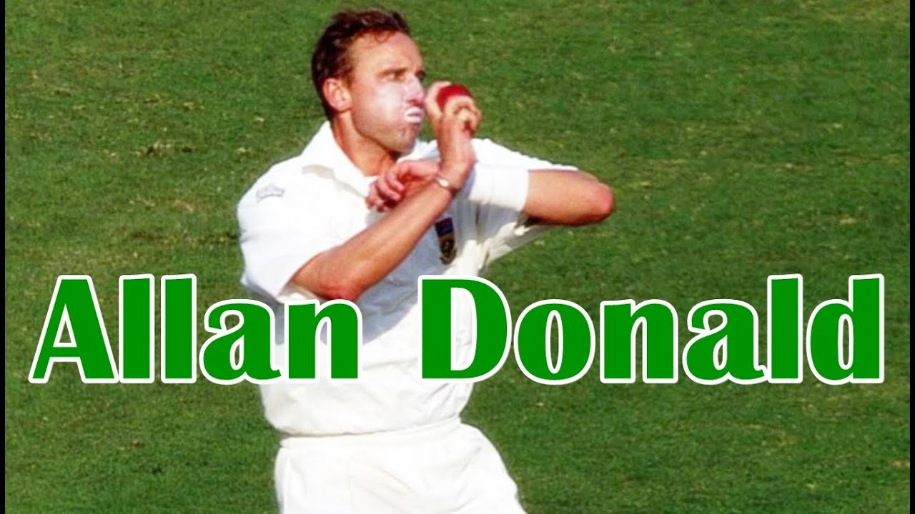 Young Allan Donald Bowling in 1987 against Rebel Team - YouTube