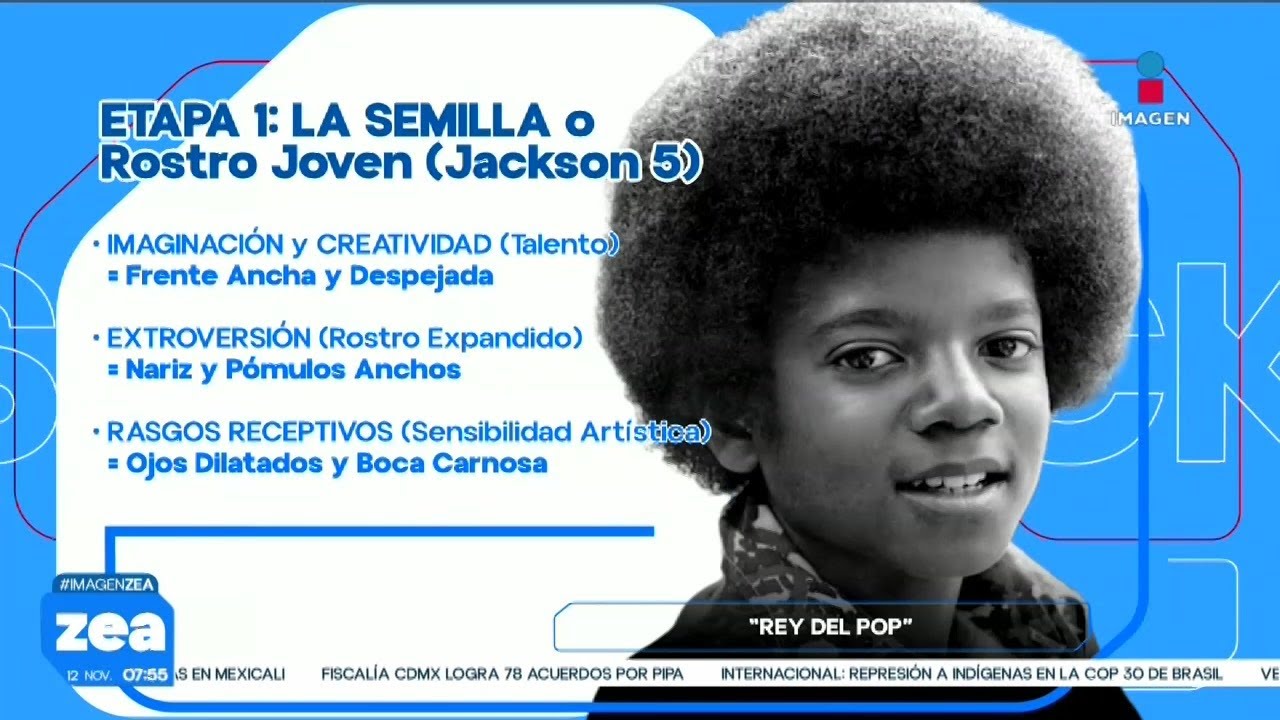 Michael Jackson: Análisis de rostro | Noticias con Francisco Zea - YouTube