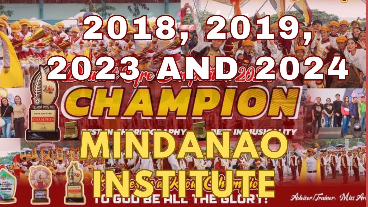 MINDANAO INSTITUTE BAND PERFORMANCES of DAGKOT FESTIVAL OF CABADBARAN ...
