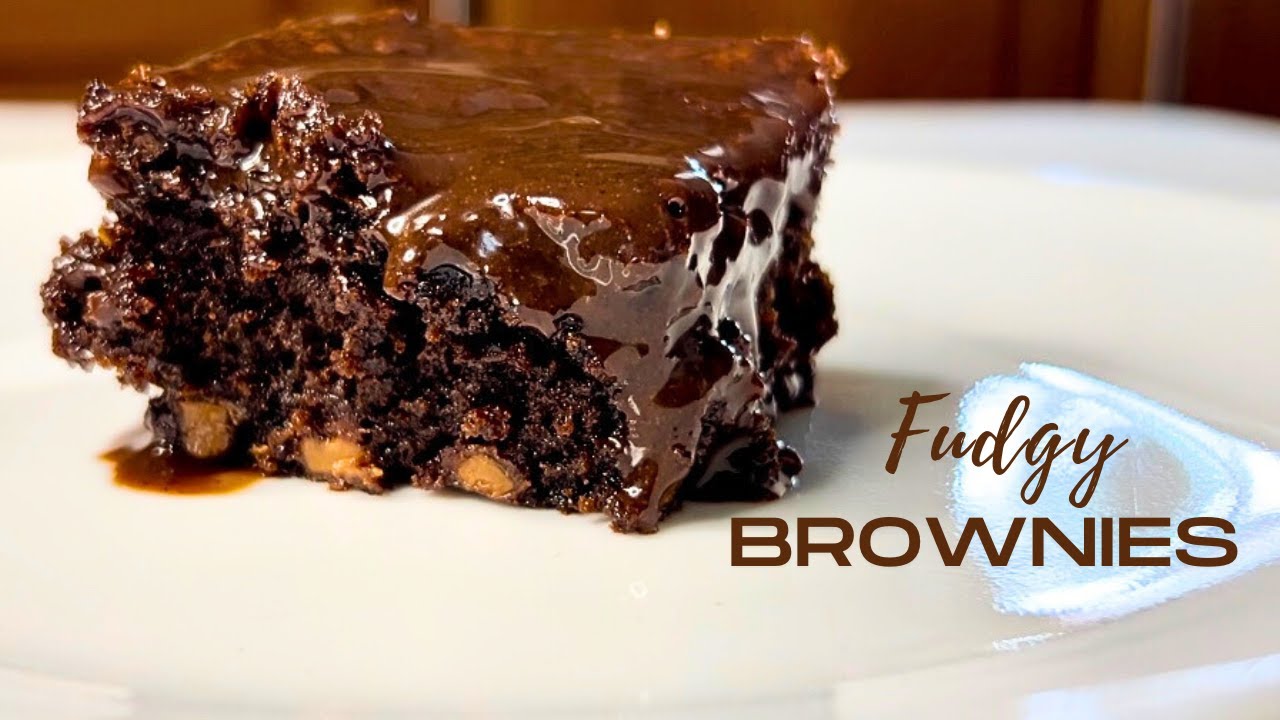 Fudgy Brownies | With Ganache Topping | Follow this Recipe | Amazing ...