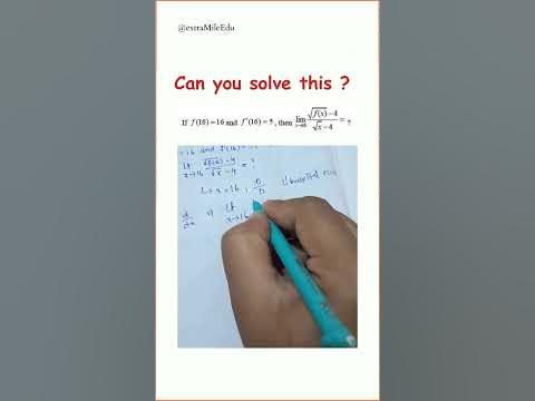 Limits IIT JEE problem solutions ep02 #maths #mathematics #shorts - YouTube