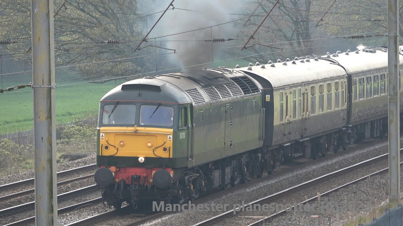(4K) (WCML) Green Class 47773 On Cumbrian Mountain Express 1Z30 Just ...