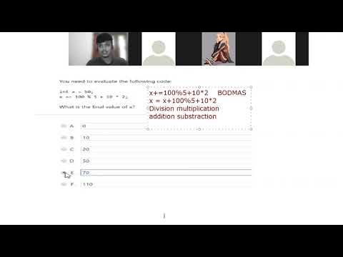 MTA Java 98-388 Exam session 1 - YouTube
