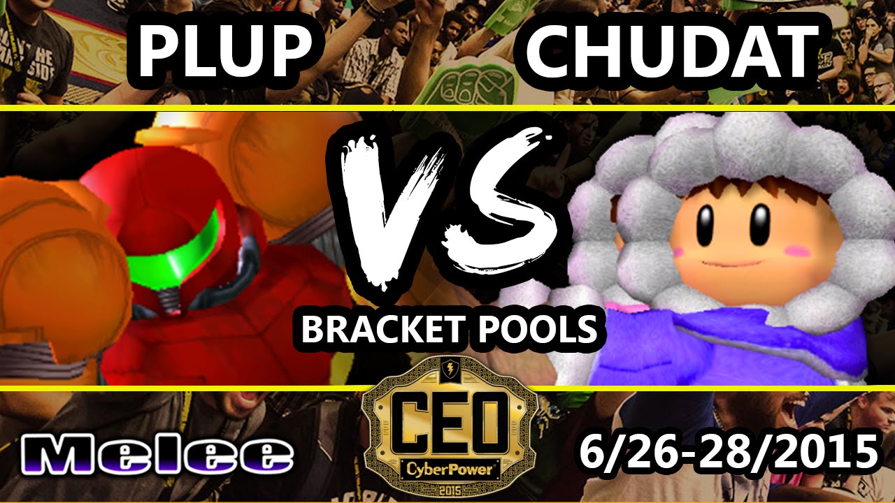 CEO 2015 - Plup (Samus) Vs. Chudat (Ice Climbers) SSBM Bracket Pools WF ...