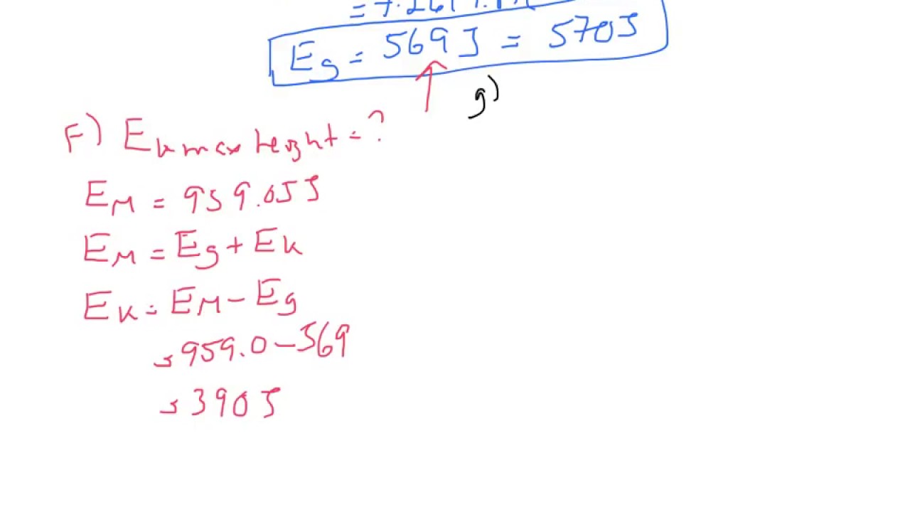 Conservation of Energy Problems - YouTube