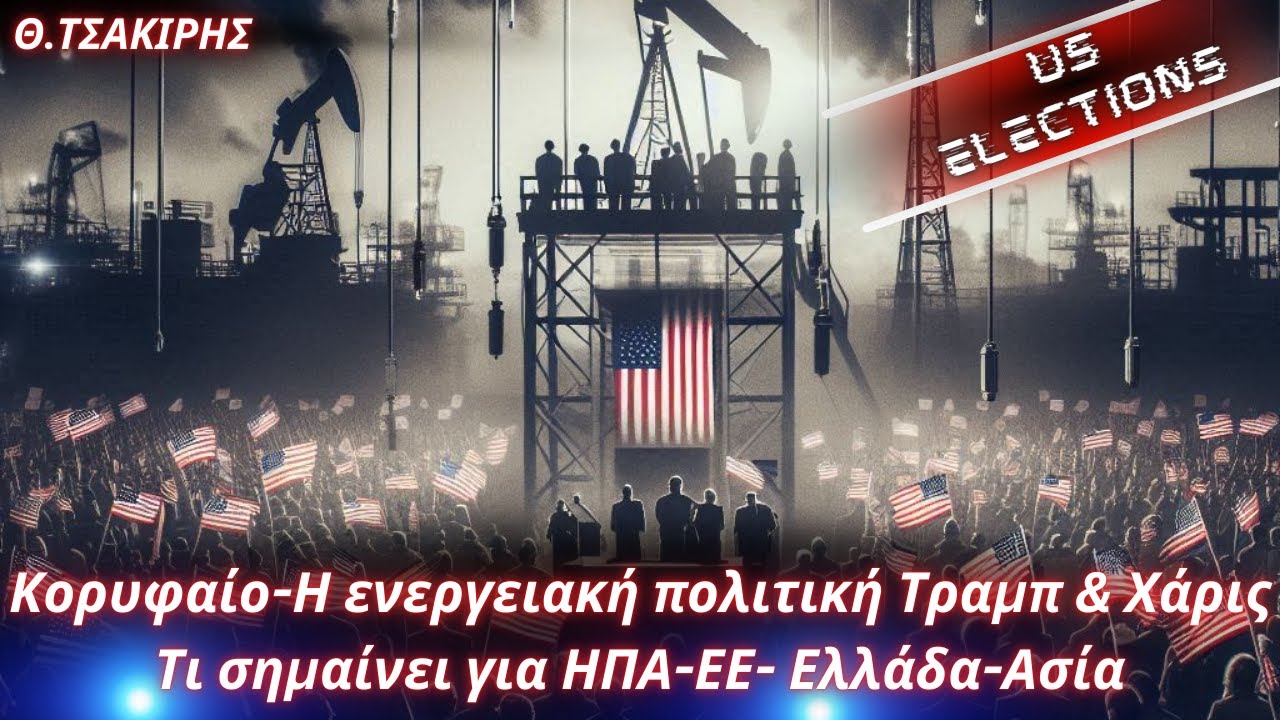 Θεόδωρος Τσακίρης:Κορυφαίο-Η ενεργειακή πολιτική Τραμπ & Χάρις-Τι ...