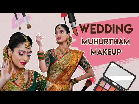 Wedding Muhurtham Makeup South Indian Muhurtham Makeup Look | Makeup ...