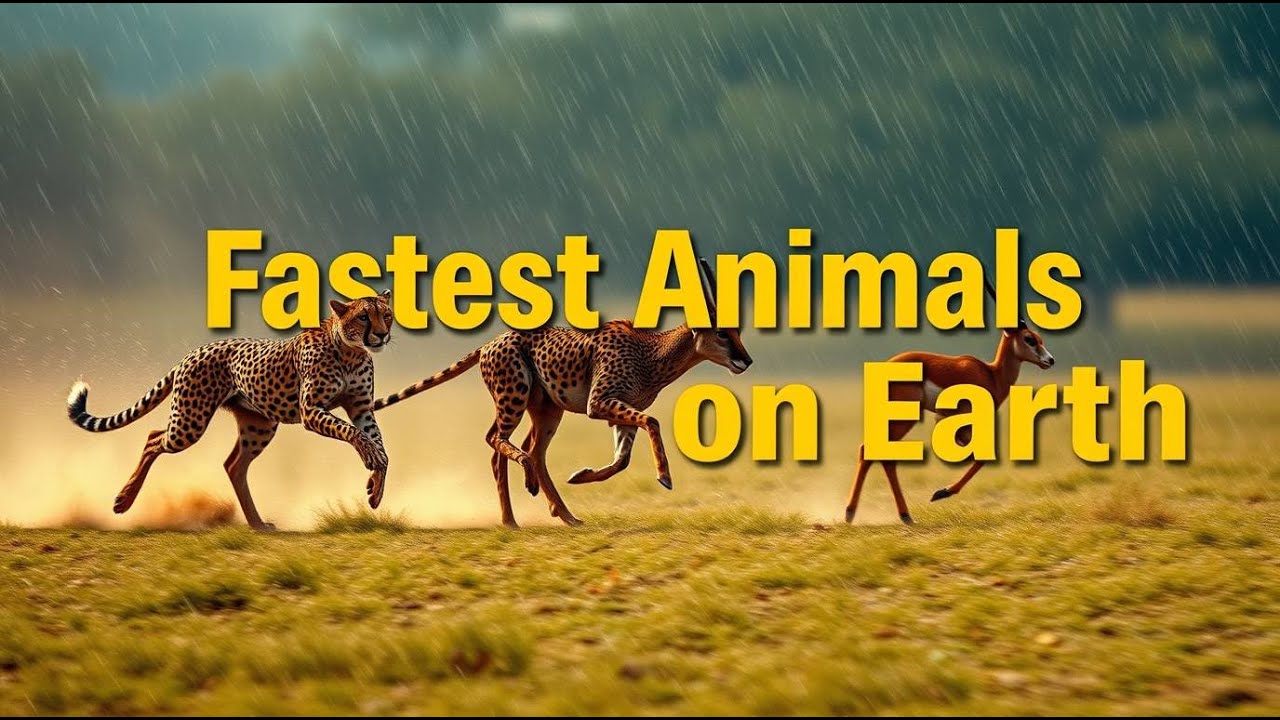 Top 10 Fastest Land Animals in the World - YouTube
