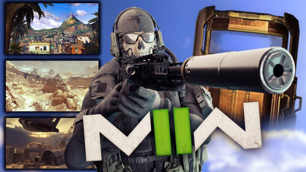 MWII com TODOS os MAPAS do MW2 e um NOVO RIOT SHIELD!!?? - YouTube