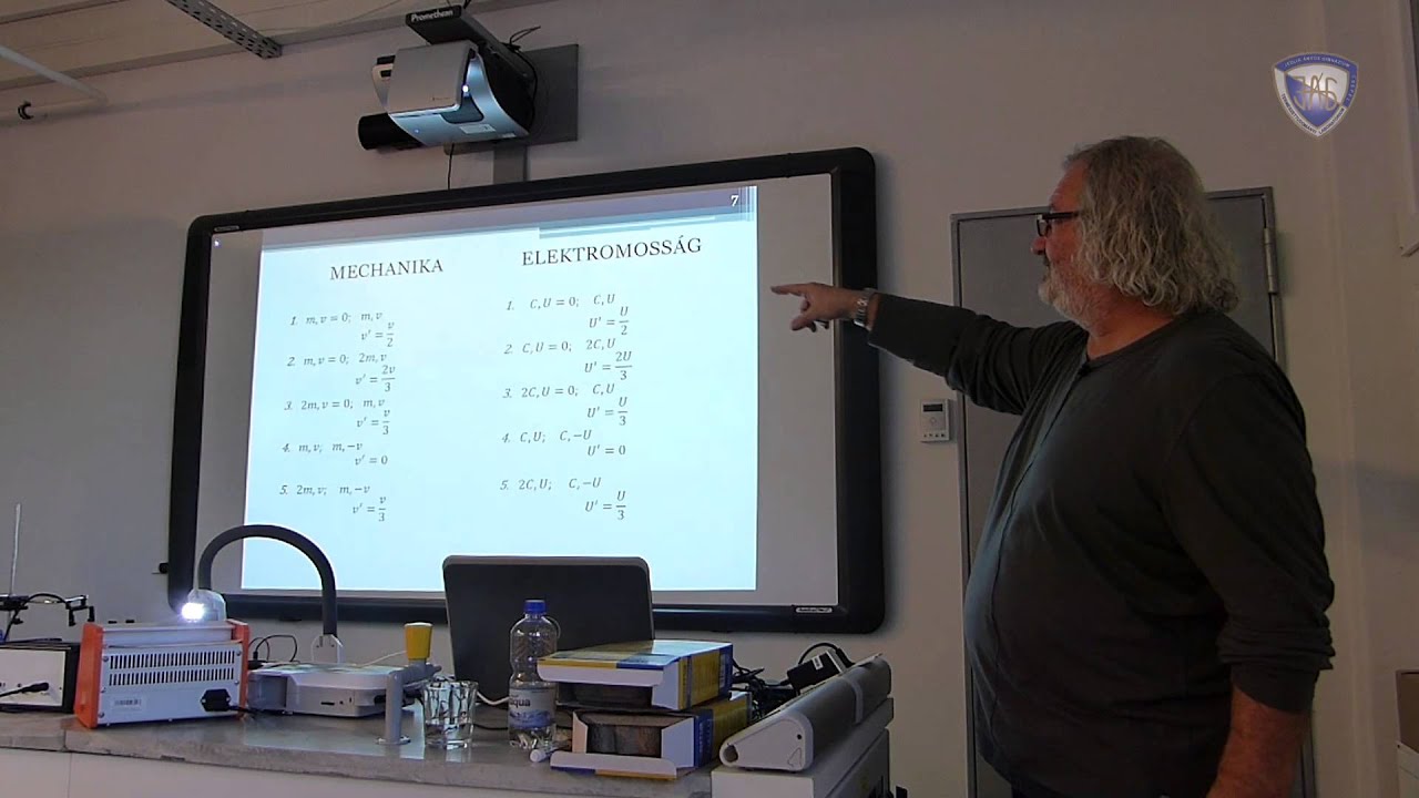 Barabás Péter: Rugalmatlan ütközés - Kondenzátorok párhuzamos ...